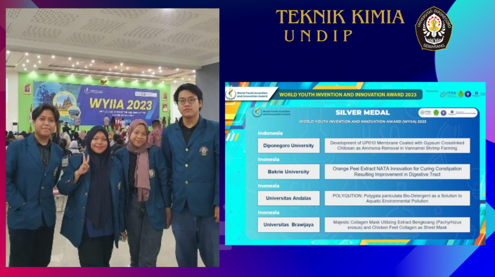 Teknik Kimia juara! | Teknik Kimia